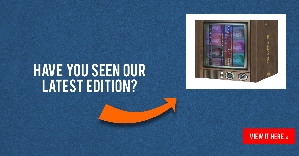 Manta Lab The Truman Show One Click 4K bluray steelbook - Debossed ...