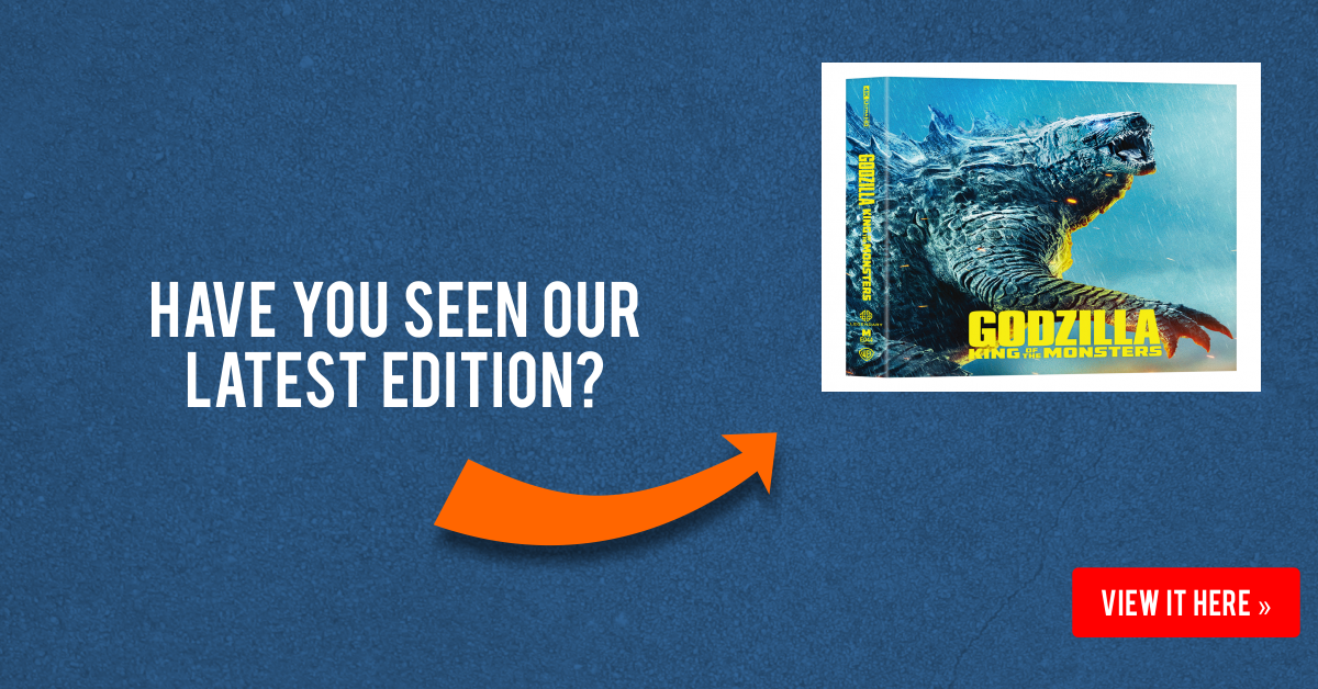 Manta Lab Godzilla King of Monsters Steelbook Full Slip - Debossed ...