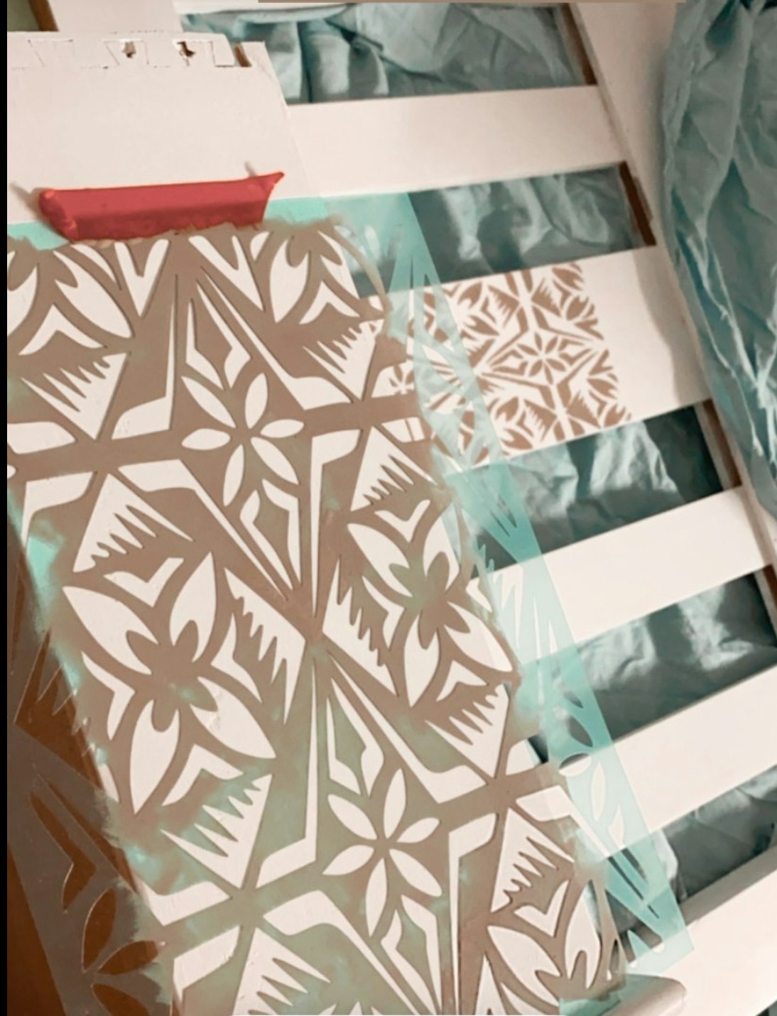 Polynesian Arrowhead Stencil - Belle Stencils