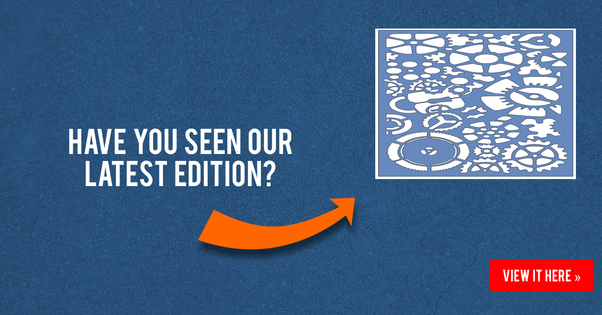 Industrial Cog Stencil - Belle Stencils Unique Polynesian and Vintage ...