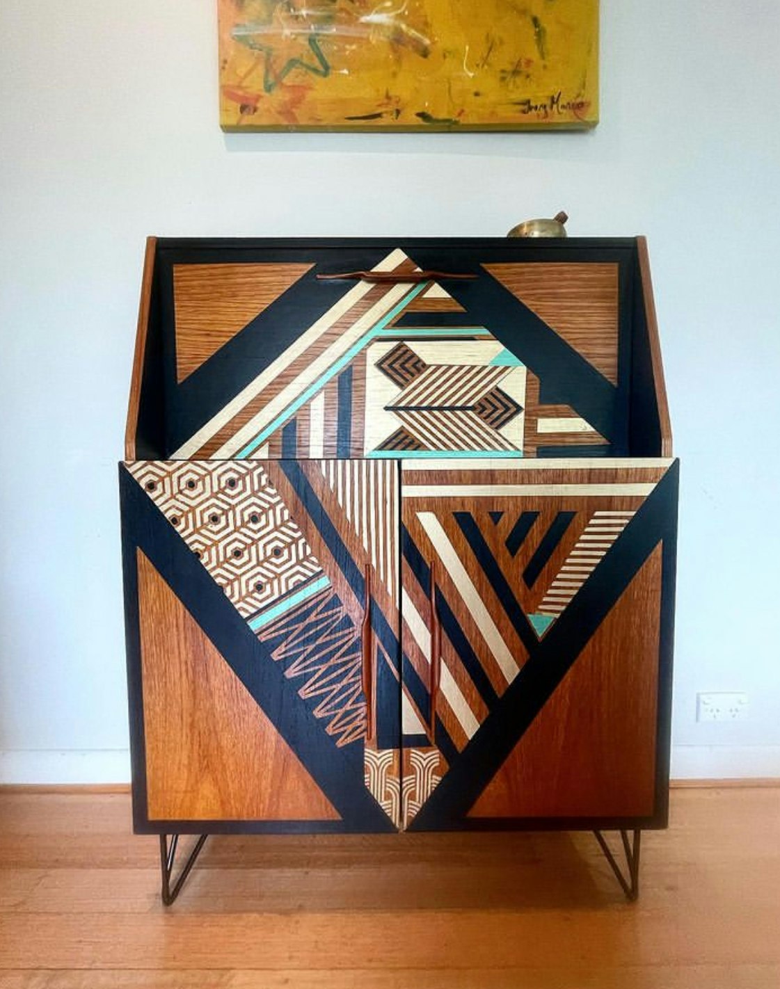 Rectangular Hexagonal Stencil - Belle Stencils