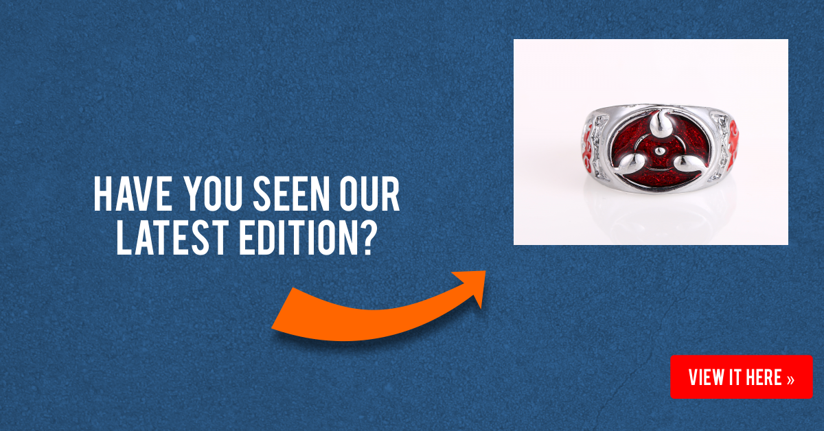 Naruto Anime Obito Magatama Sharingan Ring - Welcome to Shopen.pk ...