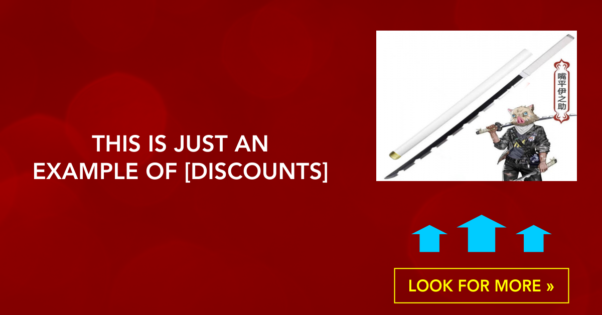 Anime Cosplay Demon Slayer Hashibira Inosuke Real Japanese Katana ...