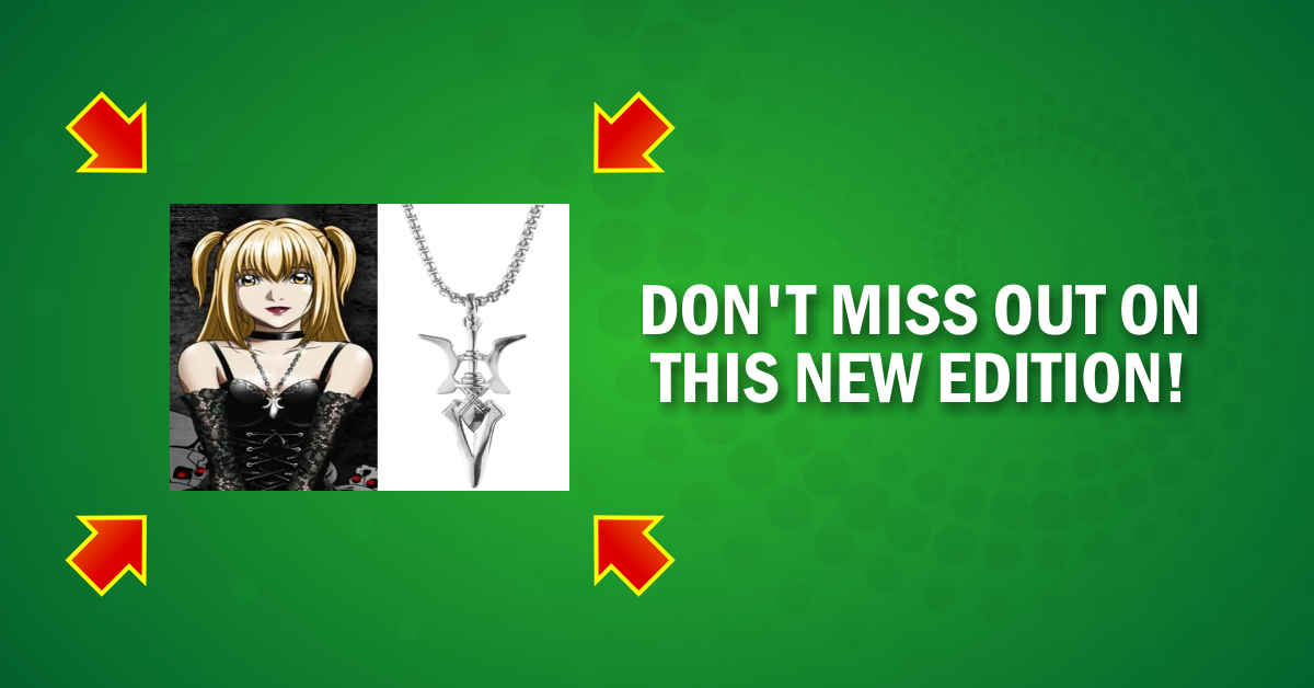 Anime Death Note Necklace Misa Amane Cosplay Unisex Pendant Necklaces ...