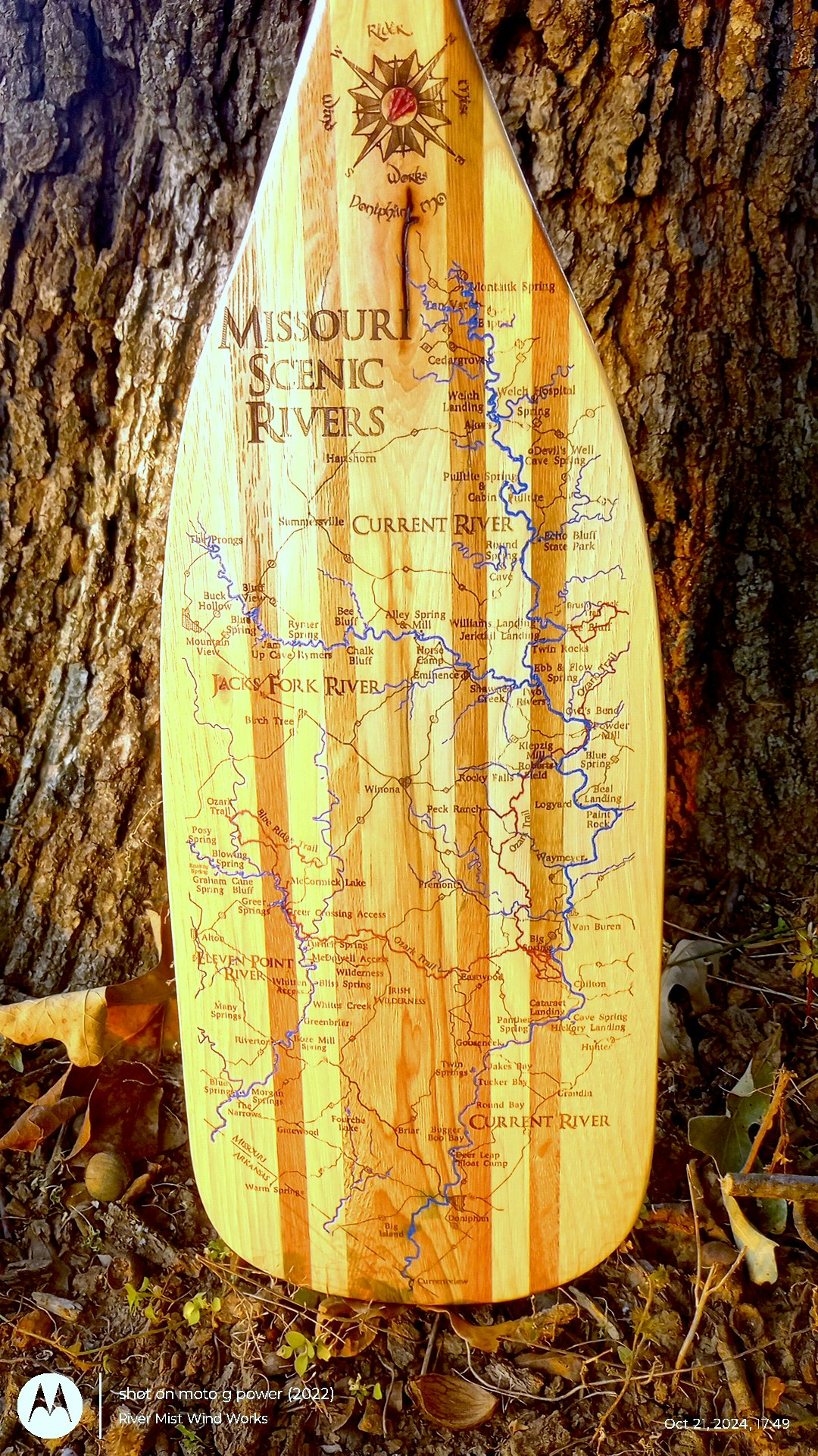 Missouri Scenic Rivers Paddle - River Mist Wind Works