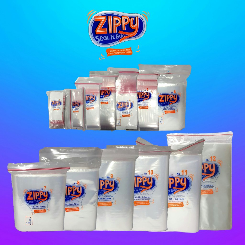 Zippy Ziplock Seal It Bags - Trash Bag & Plastic Supplier | Metro Manila