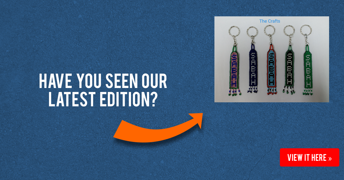 Sabah Beads Keychain - thecraftsabah