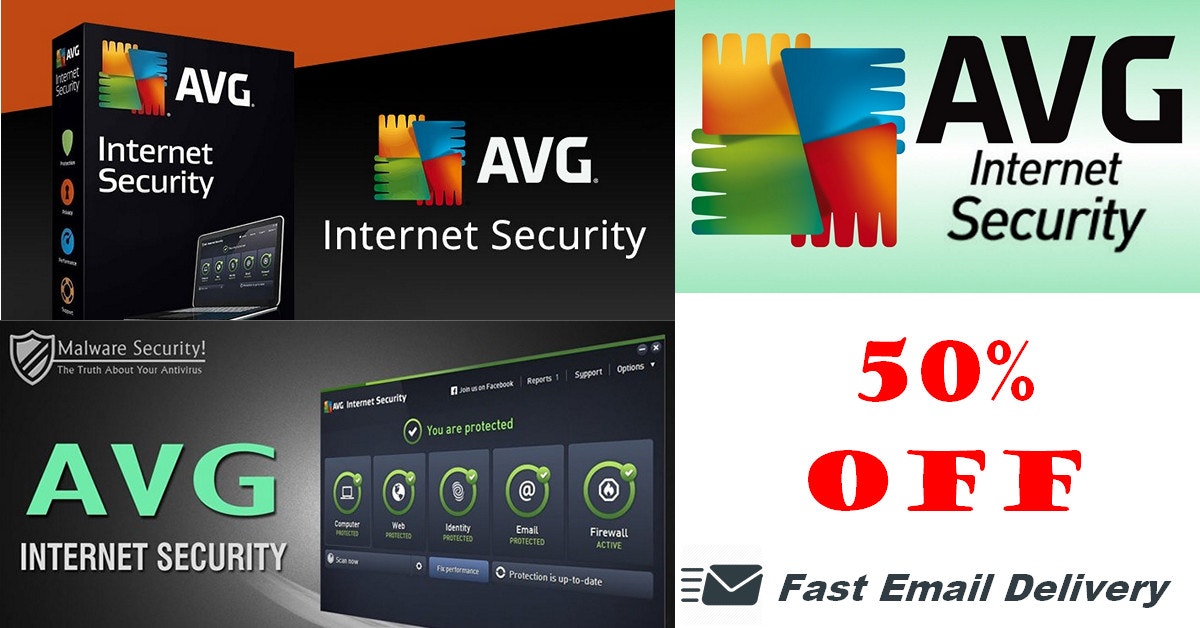 AVG Internet Security 2021 License Key 1PC/3PC/Multiple Devices/1Year ...
