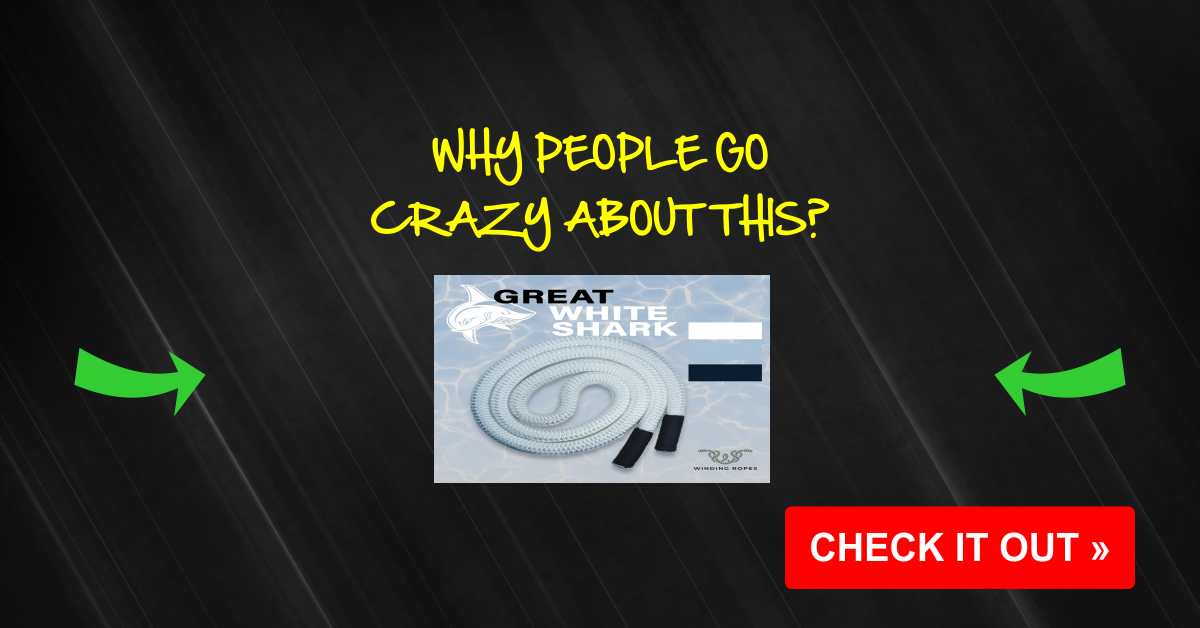 GREAT WHITE SHARK 1.6 KG - Winding Ropes